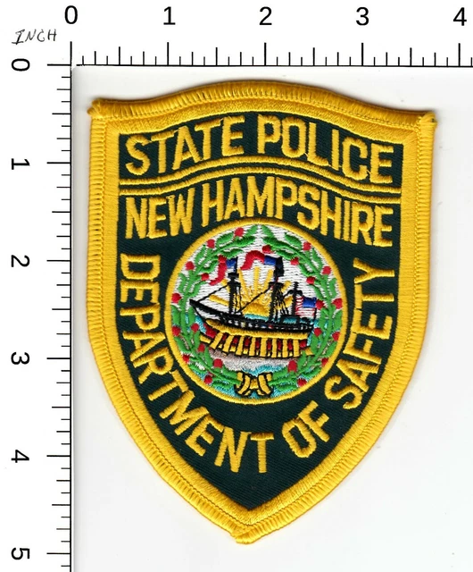 NEW HAMPSHIRE STATE Police Department Of Safety Shoulder Patch Nh £3.93 ...