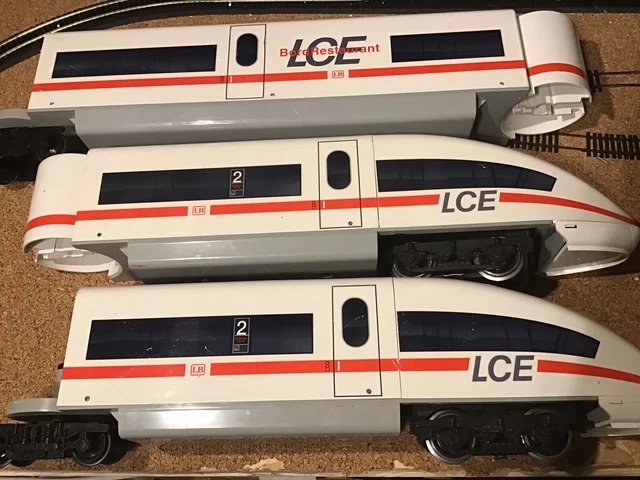 LGB G SCALE 70600 Electric Locomotives LCE Ice Train White Powered ...