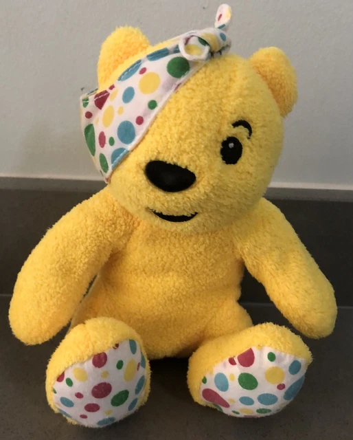 PUDSEY BEAR BBC Children In Need 15cm Yellow Soft Toy Plush Character £ ...