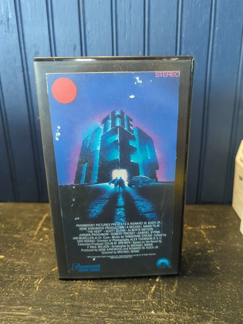 RARE! THE KEEP (Horror VHS Tape) Michael Mann, Tangerine Dream, F. Paul ...