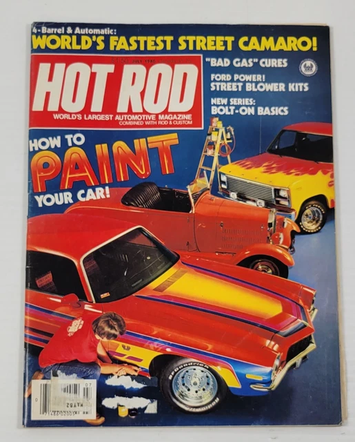 PV) HOT ROD Magazine July 1980 Volume 33 Issue 7 Chevrolet Ford Dodge ...