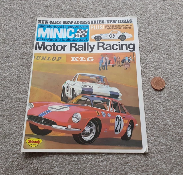TRIANG MINIC MOTOR Rally Racing Motoways Product Range Catalogue 1967 £ ...
