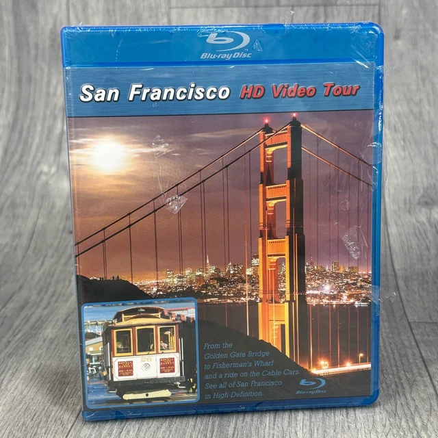 SAN FRANCISCO HD Video Tour Blu-ray Disc 40 Minute High Definition New ...