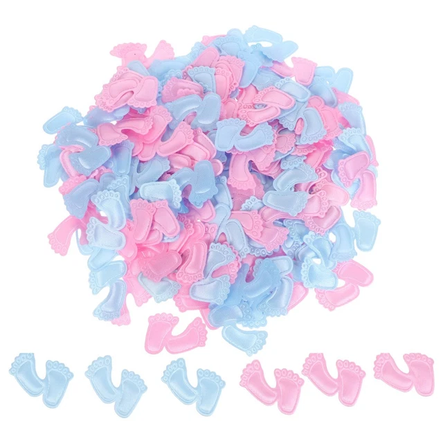 200 PCS GENDER Reveal Footprints Birthday Confetti Shower Games $18.15 ...