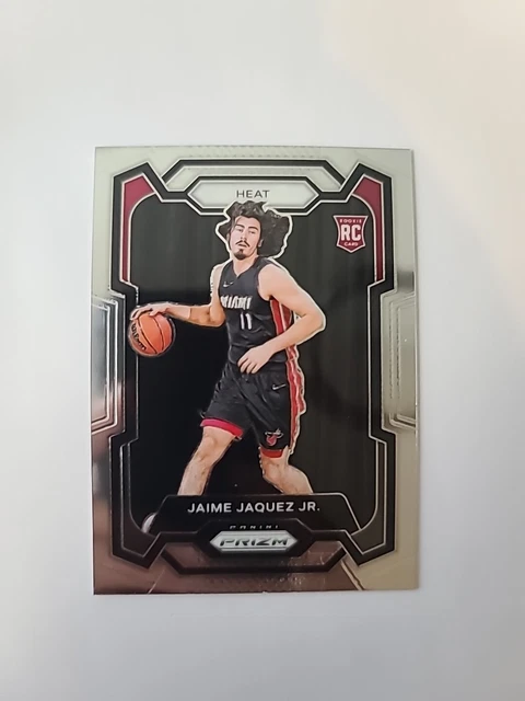 2023-24 PANINI PRIZM JAIME JAQUEZ JR. RC #137 Miami Heat Rookie EUR 2 ...