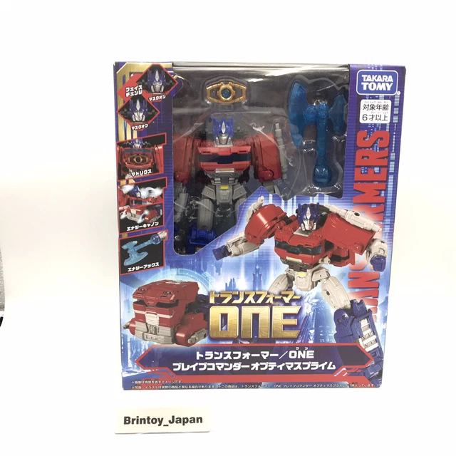 TRANSFORMERS ONE BRAVE Commander Optimus Prime Takara Tomy Action ...