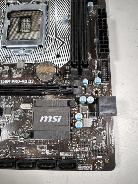 MSI B150M PRO-VD D3 Motherboard - For Parts, Cosmetic Wear £22.60 ...