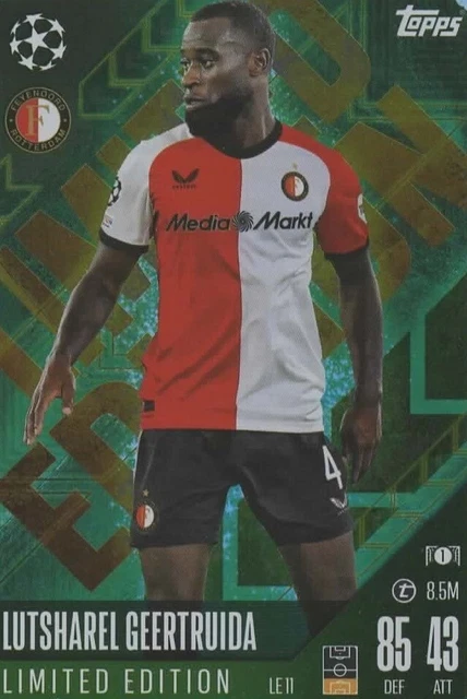MATCH ATTAX CHAMPIONS League 2024/2025 LE11 Limited Edition Geertruida ...