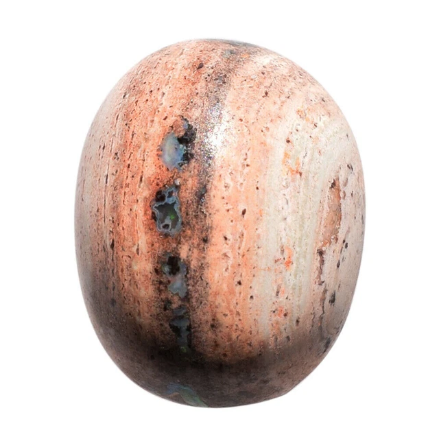 17 CTS VÉRITABLE Opale de Feu Mexicaine Pierre Précieuse En Vrac Ovale ...