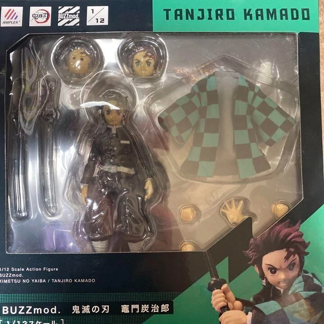 DEMON SLAYER KIMETSU no Yaiba Tanjiro Kamado 1/12 Action Figure BUZZmod ...