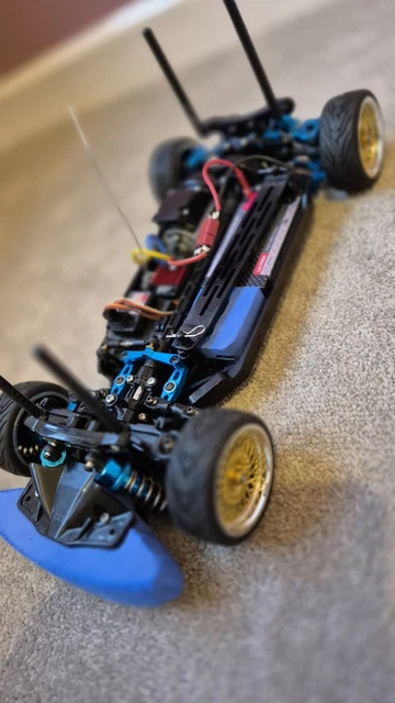 TAMIYA TT02 COMPLETE with Hop Ups Motor and ESC £99.50 - PicClick UK