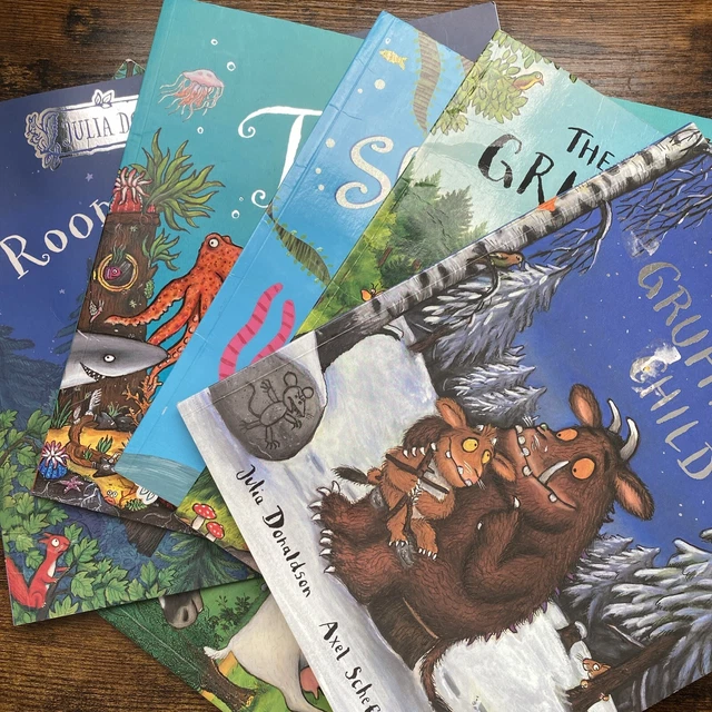 JULIA DONALDSON - The Gruffalo - 6 Book Bundle - Free P&P £14.99 ...