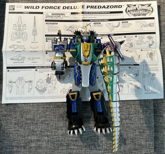 BANDAI POWER RANGERS Wild Force Gaoranger DX Devil Beast Gao Hunter ...