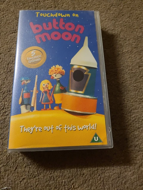 BUTTON MOON - Touchdown On Button Moon (VHS, 2001) £8.00 - PicClick UK