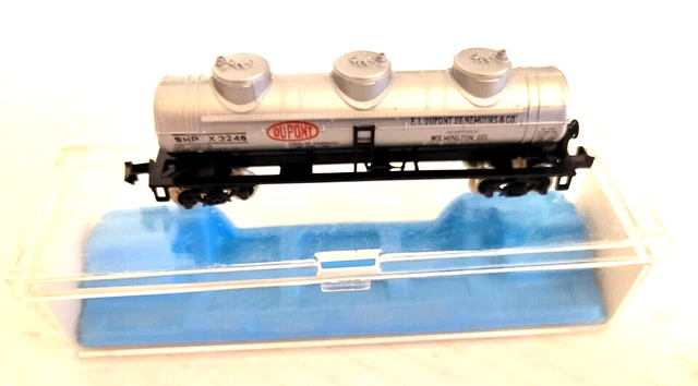 ATLAS 2295 TRIPLE Dome Tank Car Dupont N Scale - New $11.85 - PicClick