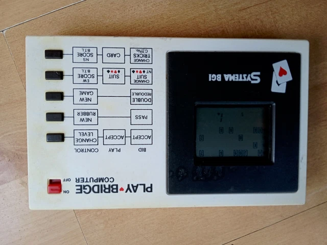 SYSTEMA PLAY BRIDGE Computer BG-1 Handheld Game Console Vintage £10.99 ...