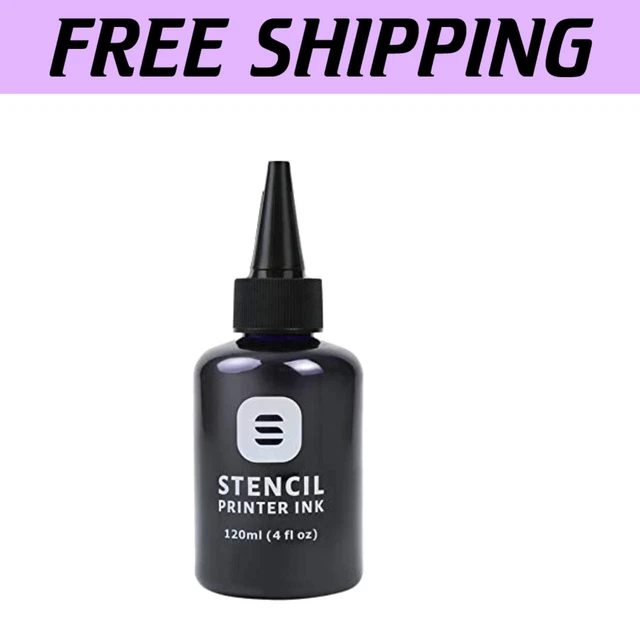EASY-USE TATTOO STENCIL Ink with Dispensing Tip - 4 oz for EcoTank ...