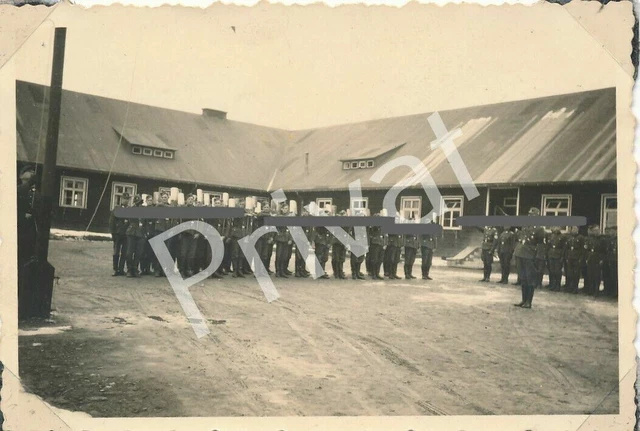 PHOTO WK2 SOLDIERS Armed Forces Uniform Kaserne Quartermaster A1.61 $51 ...