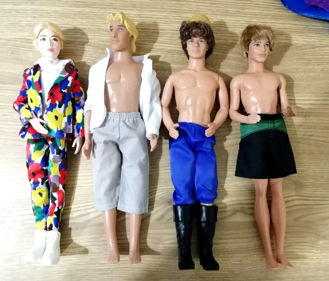 LARGE BUNDLE 29 x Barbie And Fashion Dolls Boys Dolls 1 x Large 41 cm ...