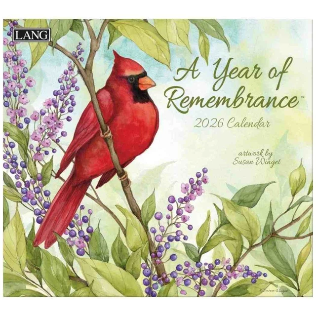 LANG 2026 CALENDAR Wall A Year Of Remembrance Susan $99.61 - PicClick CA