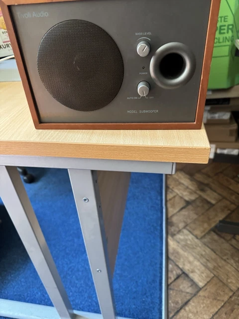 TIVOLI AUDIO HENRY Kloss Speaker Model Subwoofer Wood £23.64 - PicClick UK