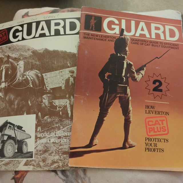 CATERPILLAR CAT PLUS Guard Magazine No2 &11 £9.99 - PicClick UK