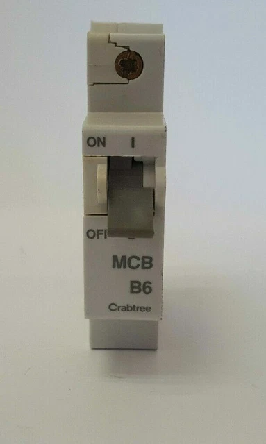 CRABTREE STARBREAKER MCB Stecker Typ Alter Stil Verschiedene Verstärker ...