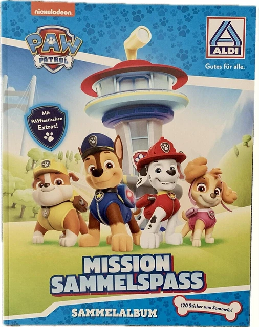 NEU! SAMMELALBUM PAW PATROL MIssion Sammelspass von Aldi Nord, neu ...