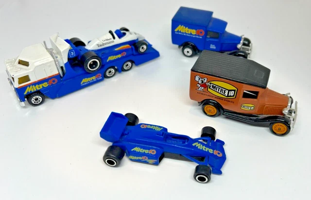 MITRE 10 RACING Car team Mark Larkham V8 and Ford Model T model cars ...