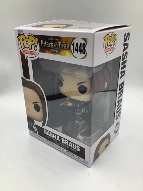 FUNKO POP 1448 - Attack On Titan Attacco Dei Giganti - Sasha Braus EUR ...