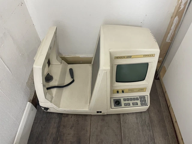 HENSON 3200 VISUAL fields machine perimeter ophthalmic equipment £177. ...