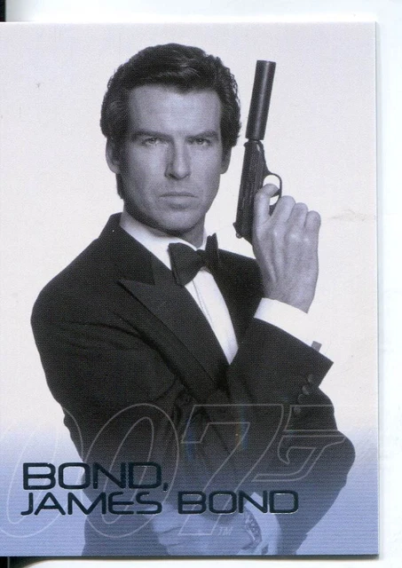 JAMES BOND 50TH Anniversary Series 1 Bond James Bond Chase Card BJB17 £ ...