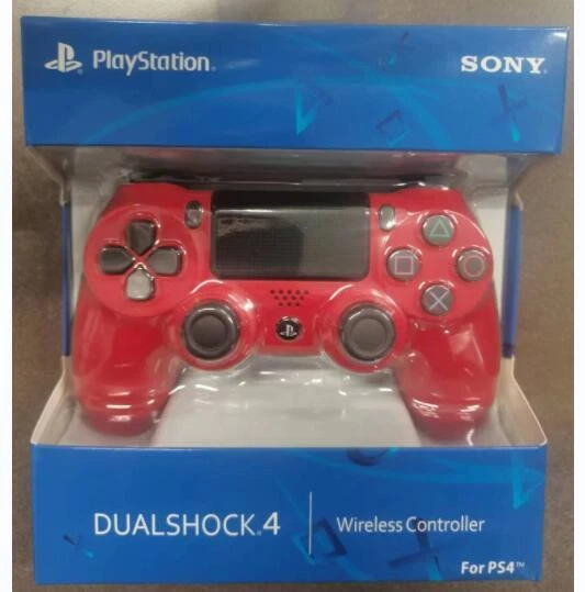 CONTROLLER PLAYSTATION RED PS4 For Sony DualShock 4 V2 Wireless USB ...