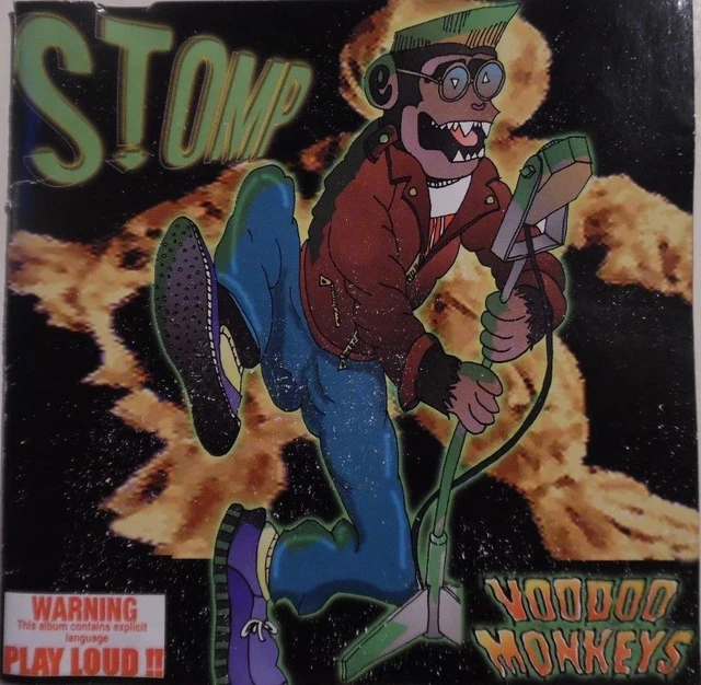 CD VOODOO MONKEYS "Stomp !" Psychobilly Rock'n'Roll-Garage (Cramps) EUR ...