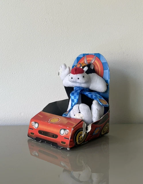LOONEY TUNES SHELL Fuel Petrol Soft Toy Plush Sylvester 1999 Boxed £6. ...