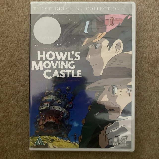 HOWL’S MOVING CASTLE Dvd Animated Movie Film New Sealed Studio Ghibli ...