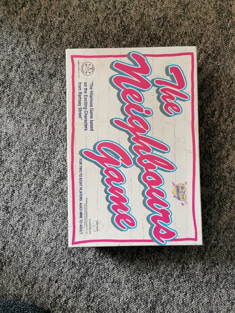 THE NEIGHBOURS GAME Vintage 1988 Boardgame Tv Board Game Complete £11. ...