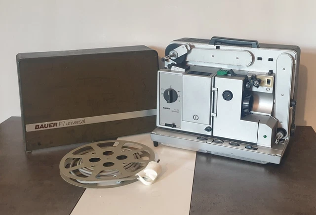 PROJECTEUR BAUER P7L UNIVERSAL vintage sound projector Films en 16mm EUR 120,00 - PicClick FR