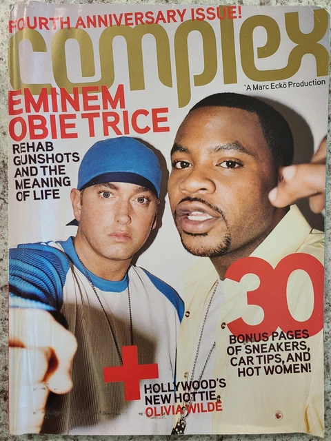 VINTAGE COMPLEX MAGAZINE 2006 Eminem Hiroshi Fujiwara Pimp C Nike ...