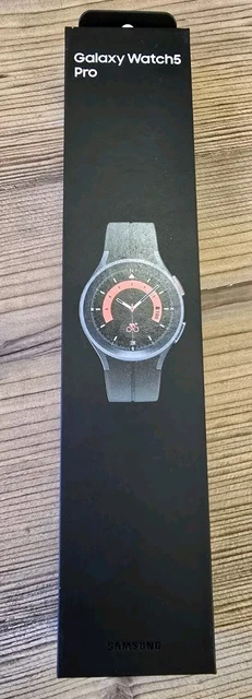 [NEW] SAMSUNG GALAXY Watch5 Pro SM-R925 45mm Titanium LTE GPS WiFi ...