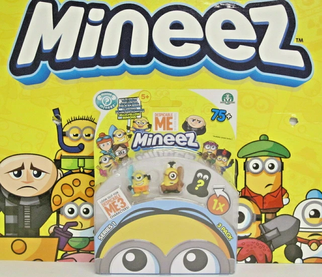 MINIONS DESPICABLE ME MINEEZ 3 Series Blister Pack incl. Surprise ...