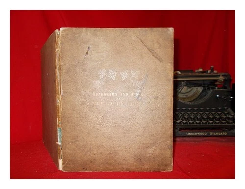 JOSEPH, FELIX TABLE of monograms and marks on porcelain and pottery ...