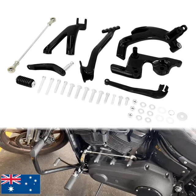 MOTORCYCLE FORWARD CONTROL Foot Peg Kit Harley Softail Low Rider FXLR ...
