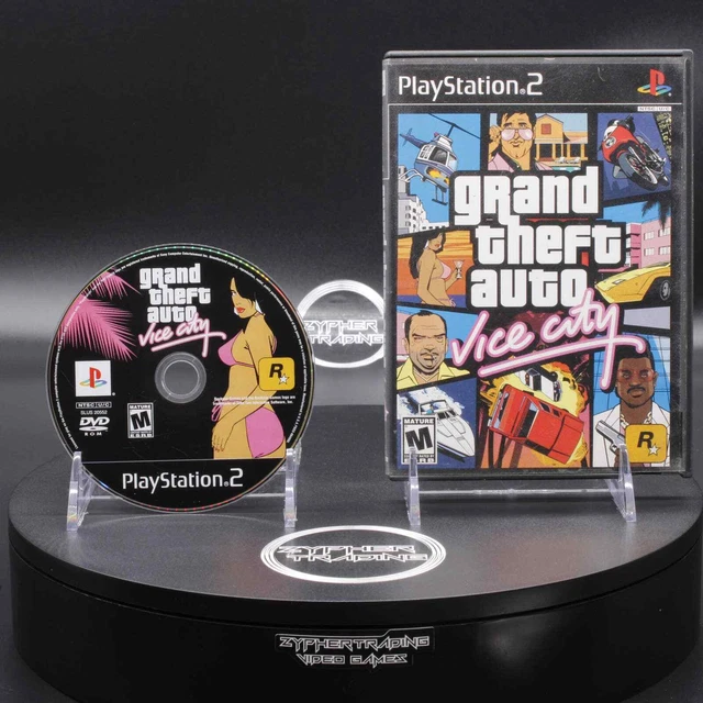 GRAND THEFT AUTO: Vice City [Blockbuster Case] | Sony PS2 | 2002 ...
