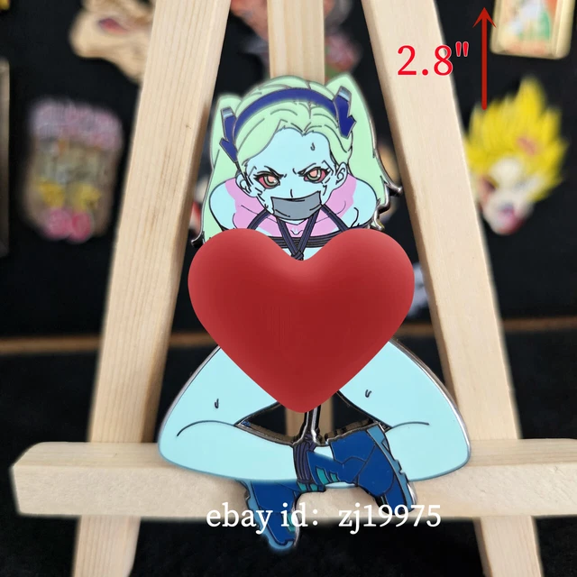 CYBERPUNK：EDGERUNNERS REBECCA LIMITED edition Enamel Metal Pin Badge ...