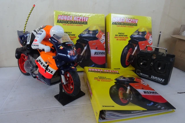 HONDA RC 211V Repsol 1/5 Scale Valentino Rossi RC Internal Combustion ...