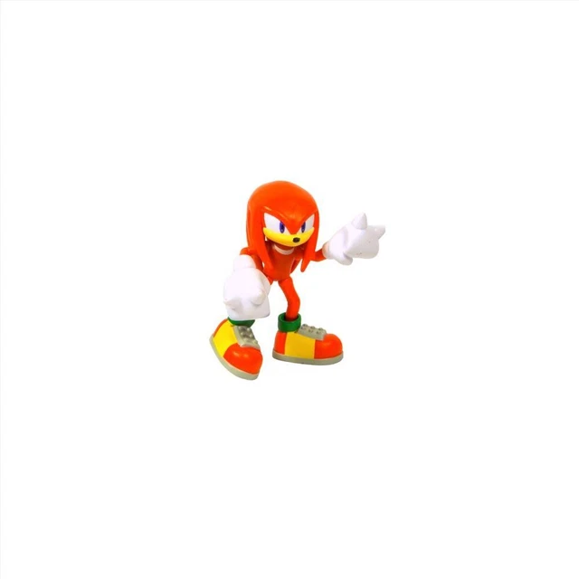 JAKKS MODERN KNUCKLES Echidna 4" Super Poser Articulated Sonic The ...
