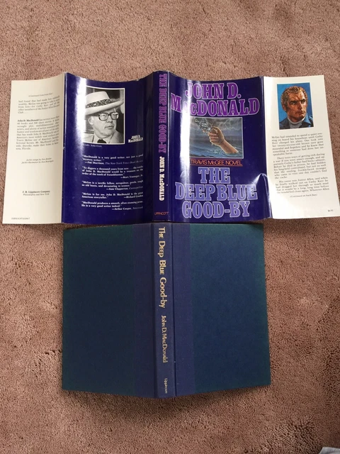 JOHN D. MACDONALD Hardcover-Buch The Deep Blue Good-By First HB Edition ...
