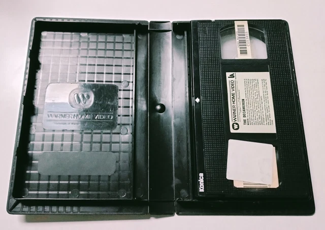 *THE DECAMERON VHS WARNER VIDEO GEMS cult 1971 Pier Paolo Pasolini ...