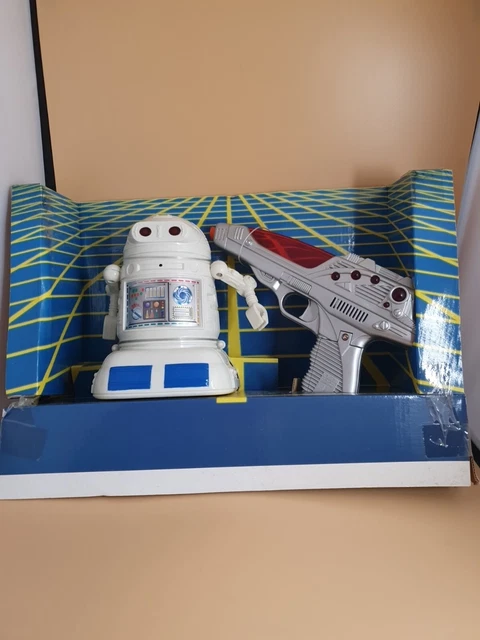 V.R. LASER ZONE Robo Hunt Game By Talentoy Vintage Moving Target Lights ...